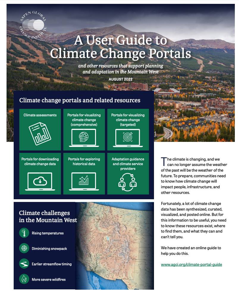 August 2022 User Guide | Climate Toolbox